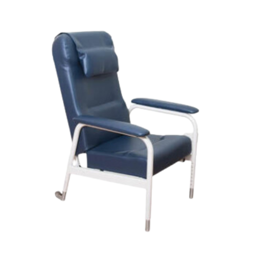 ASPIRE ADJUSTABLE HIGH BACKED DAY CHAIR- INK VINYL – AxisHealth
