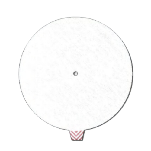 Paper Filter - Single use 100 pcs, With Indicator, No marking, Diamete ...