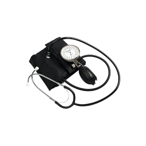 sanaphon® with stethoscope, adult size velcro cuff pull through strap ...