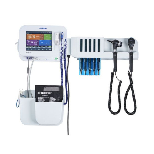 RVS 200 Diagnostic Wall set with NIBP, Nellcor SpO2, Temp, ANZ-plug ...