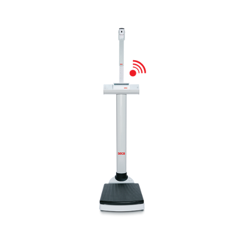 seca 703.220- Electronic Column Scale with Height Rod, Capacity 300kg ...