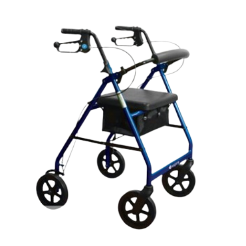 Aspire 8" Seat Walker- 4 Wheeled Frame – AxisHealth