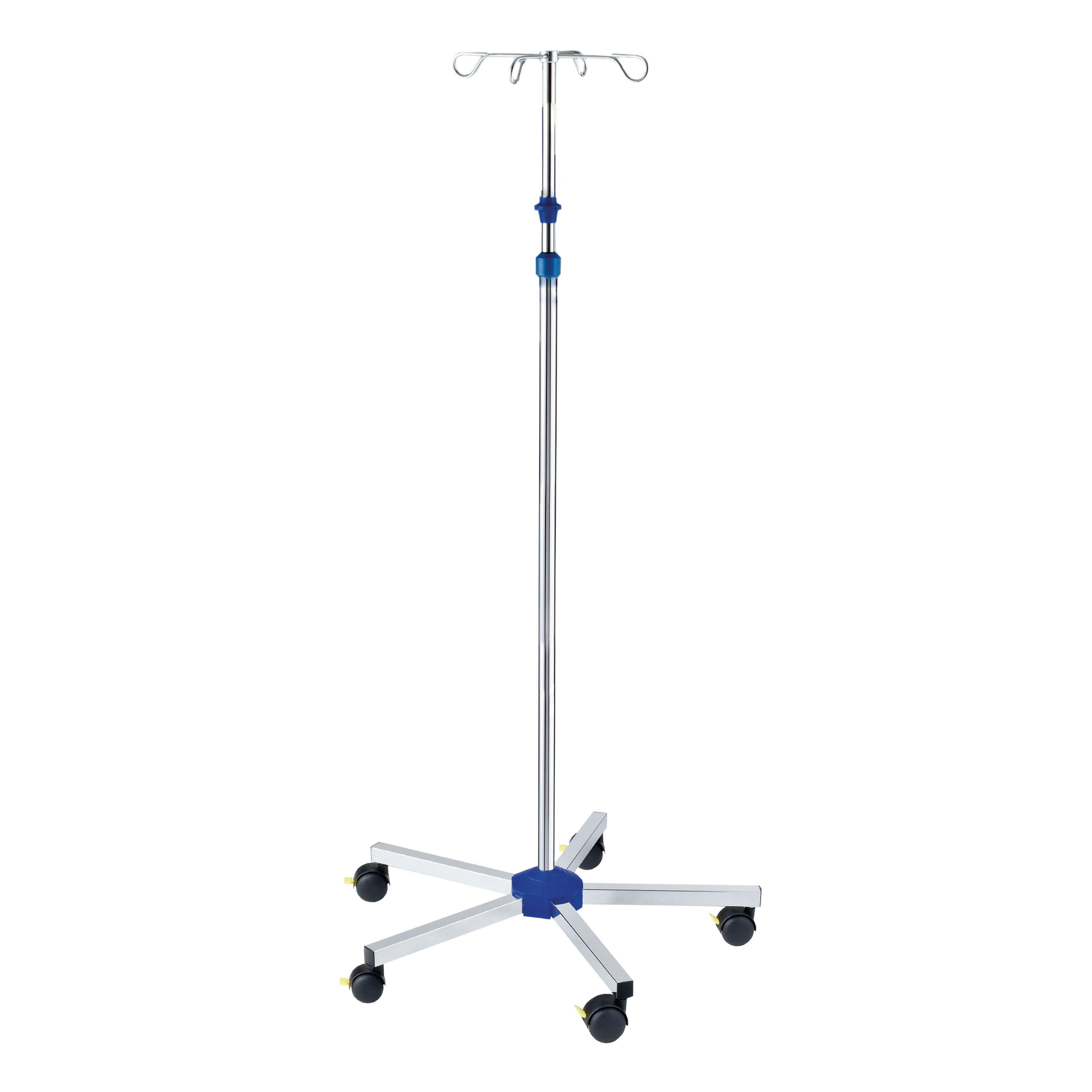 SMART IV STAINLESS STEEL POLE & LEGS, 5 STAR WEIGHTED BASE, 80mm CASTE ...