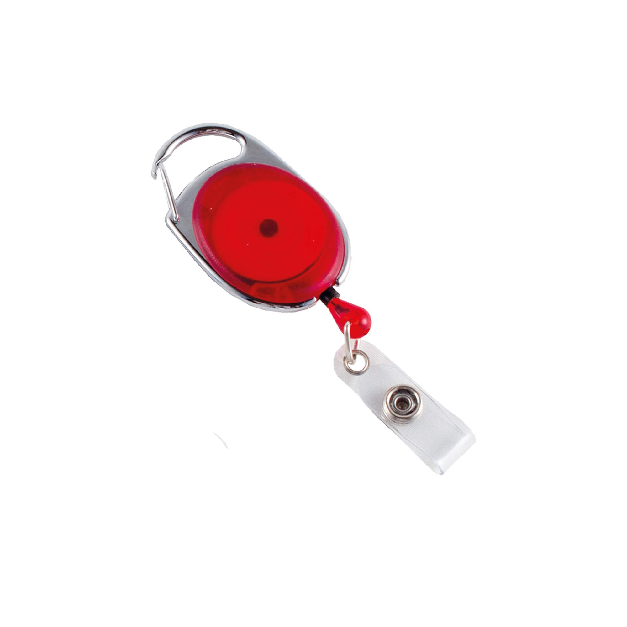 Retractable ID Tag- Red – AxisHealth