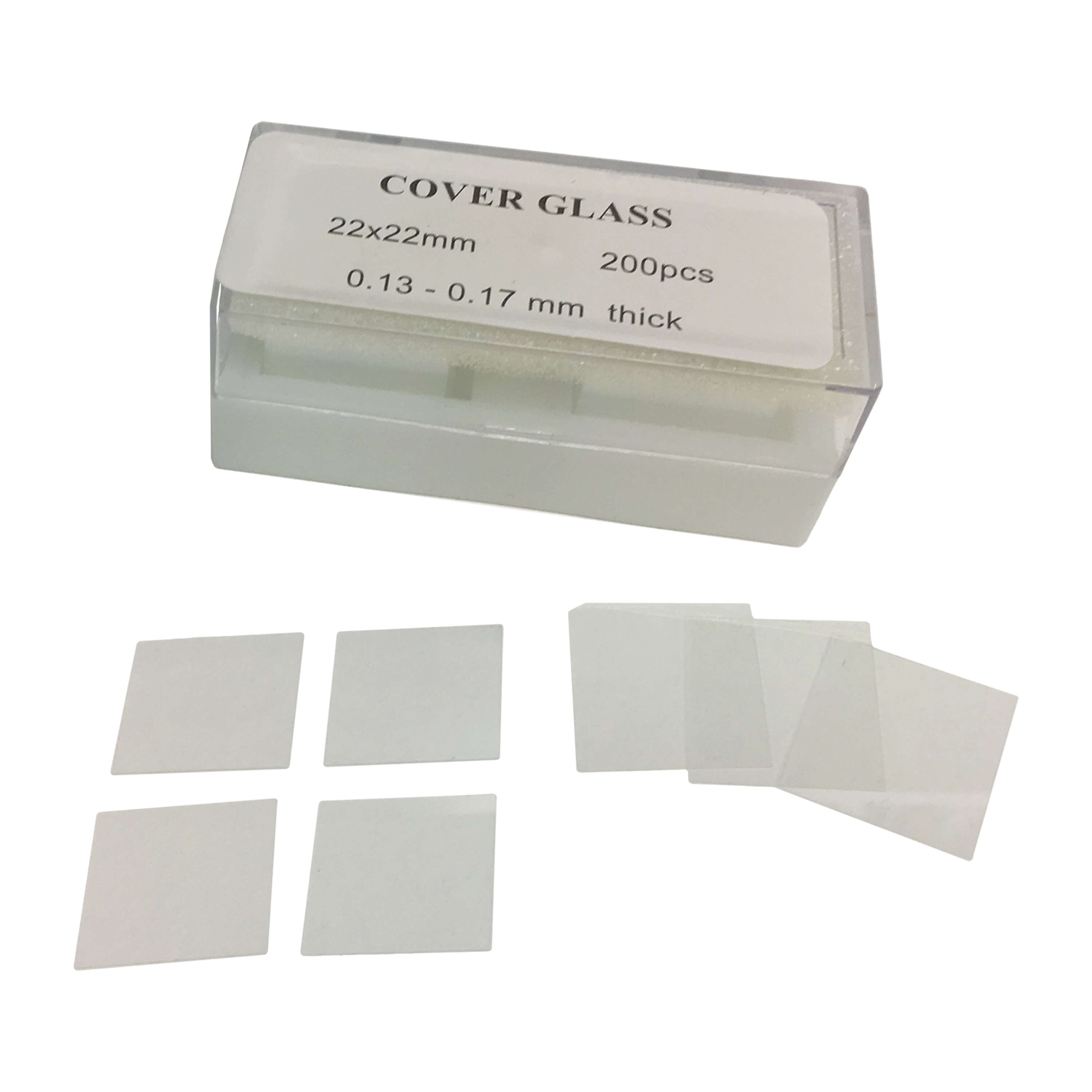 LIB COVER SLIPS 22 X 22MM (PK 200) – AxisHealth